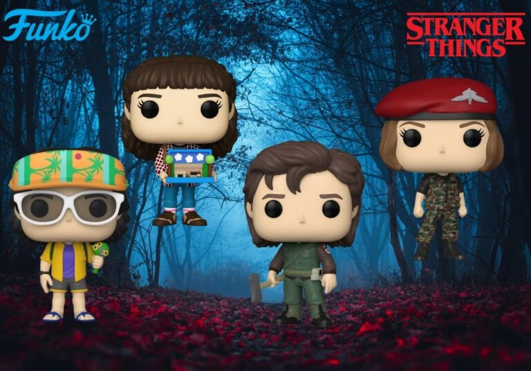 Chegaram Bonecos da Wave 2 de Funko Pop Stranger Things 4ª Temporada ...