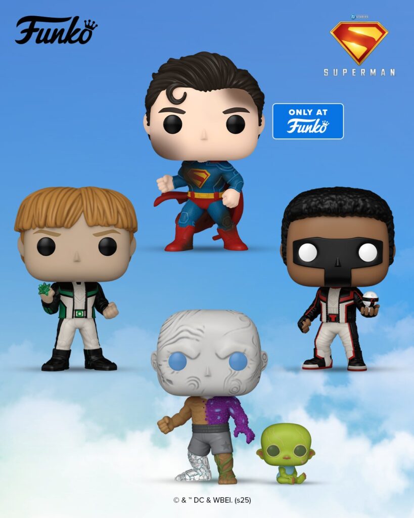 Coleção Funko Pop Inspirada no Novo Filme do Superman Chega em 2025 ...